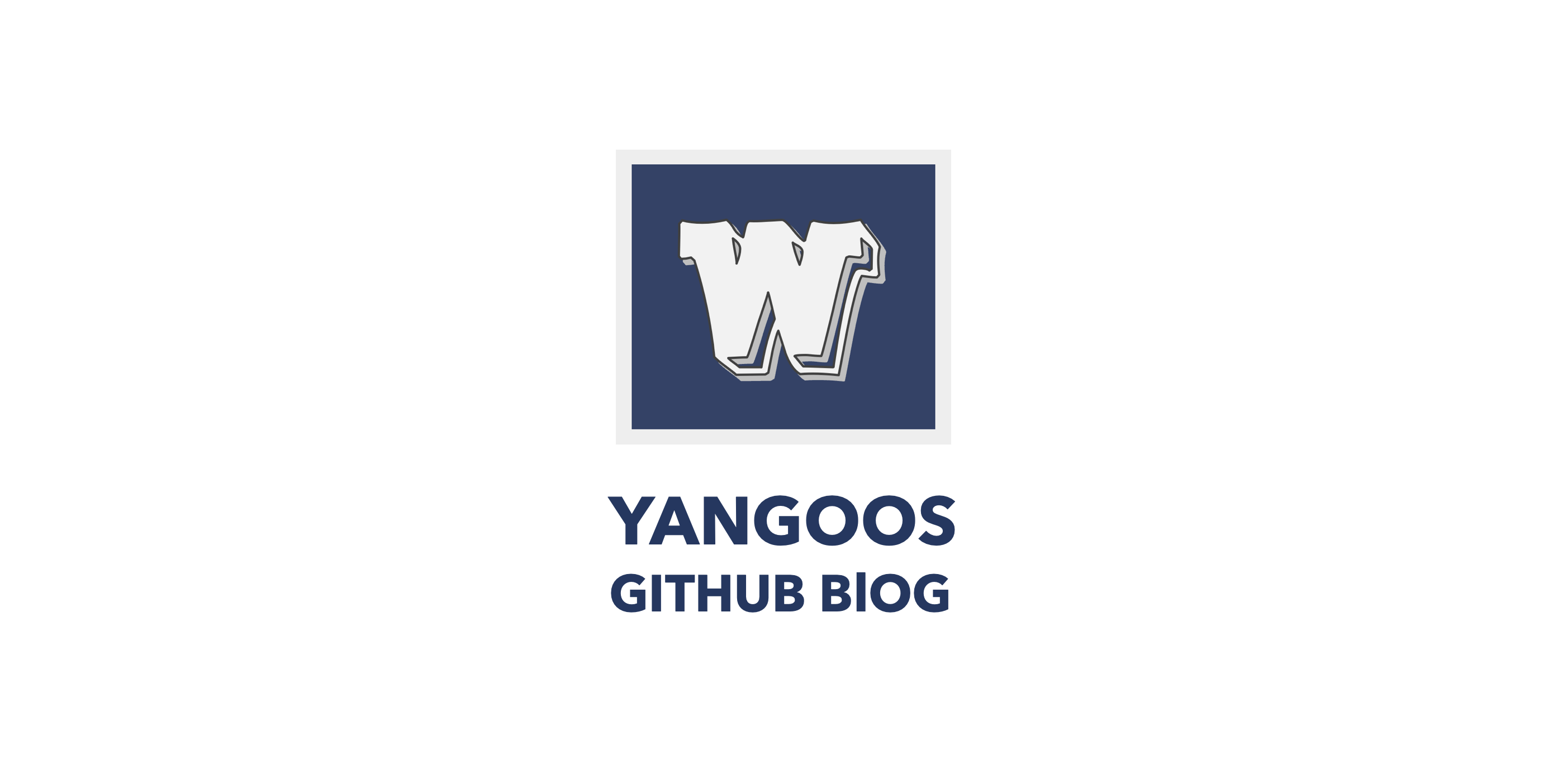 Yangoos Github Blog